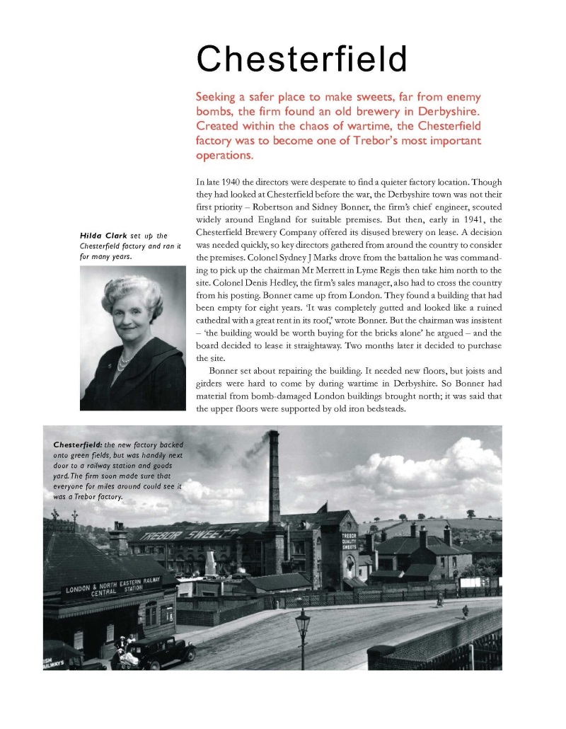 treebor, Chesterfield